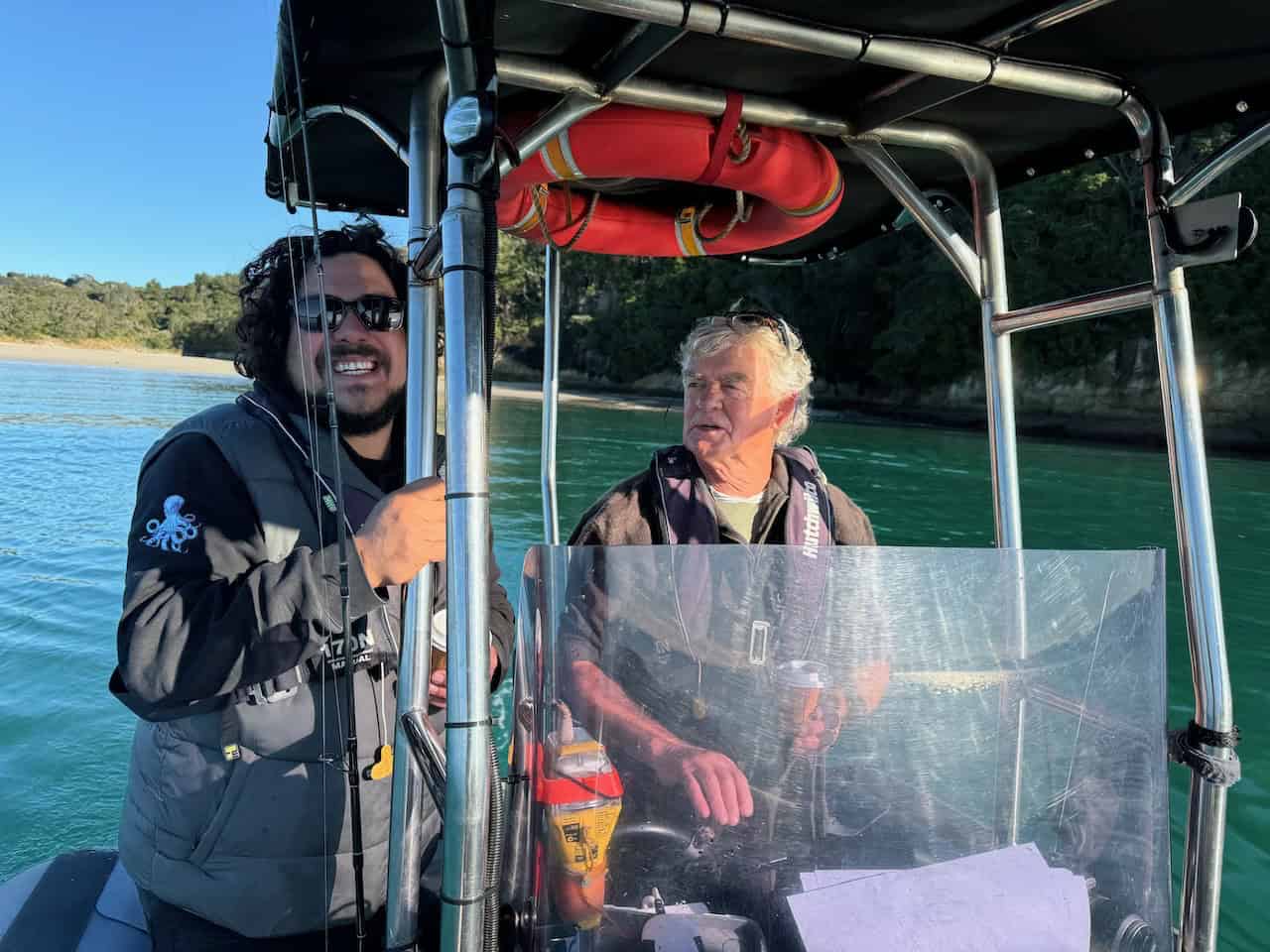 Woollen whāriki rolled out at Ahuahu - Ngati Hei ki Wharekaho